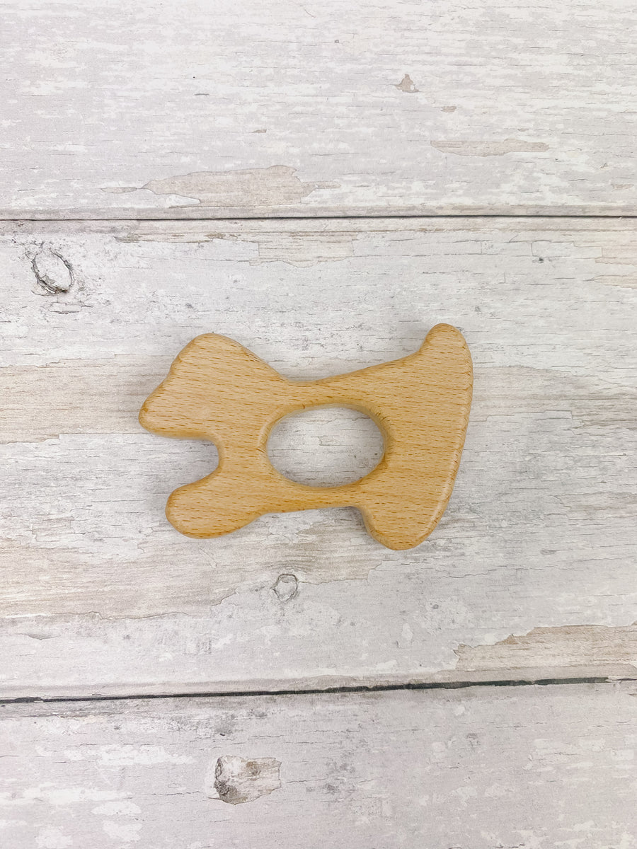 Wooden Dog Teether – The Little Stamford Company